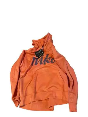 Nike Pullover Logo-print Hoodie - Orange