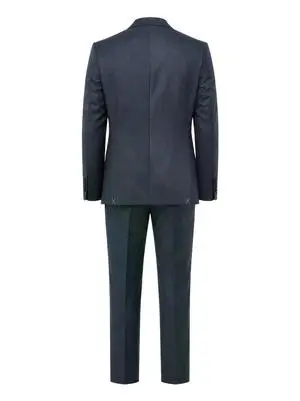Corneliani Nino Danieli Single-breasted Suit - Blue