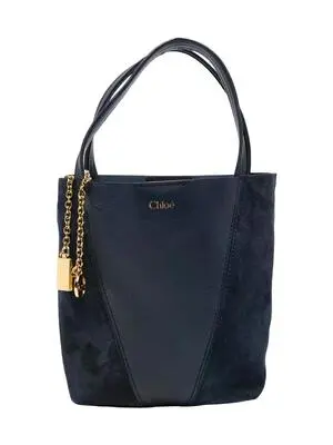 Chloé Small Spin Tote Bag - Blue