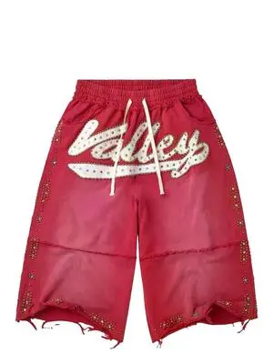 VALE FOREVER Embellished Skorts - Red