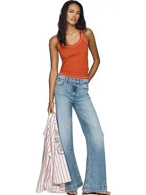 Paige Leenah " High-rise Wide-leg Jeans - Cinerama