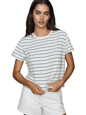 ROWING BLAZERS Cropped Tee - Multi Stripe