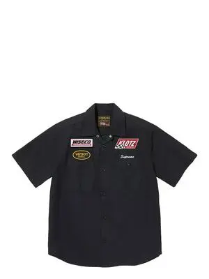 Supreme X Vanson Leathers® Short-sleeve Work Shirt - Black