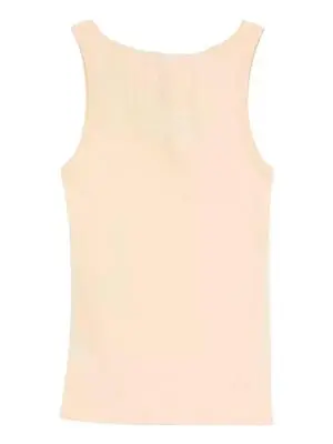 Liviana Conti Ribbed-knit Tank Top - Neutrals
