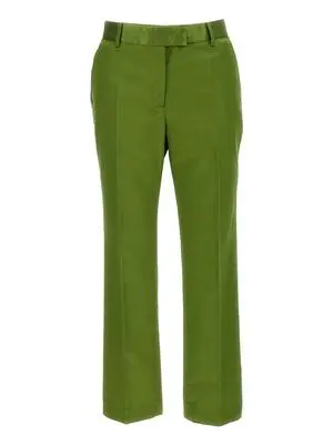 Alberto Biani Straight-leg Trousers - Verde