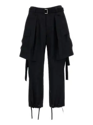 Sacai Cargo Pants - Black
