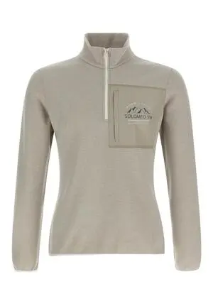 Brunello Cucinelli Half-zip Sweater - Nude