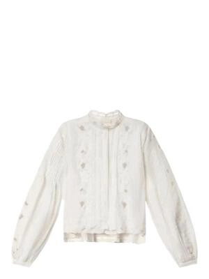 Isabel Marant Étoile Rubra Broderie-anglaise Top - No