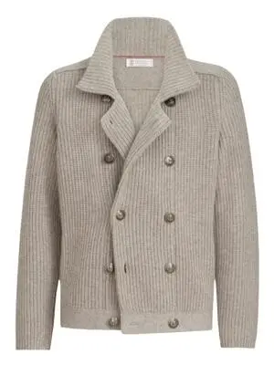 Brunello Cucinelli Brunello Cucinelli Mariner Cardigan Light Brown