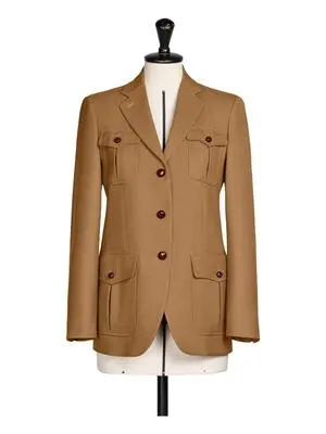Max Mara Long-sleeved Jacket - Camel