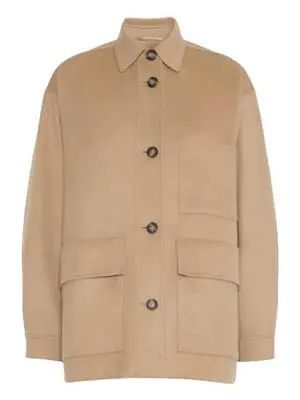 Max Mara Double Wool Jacket - Camel