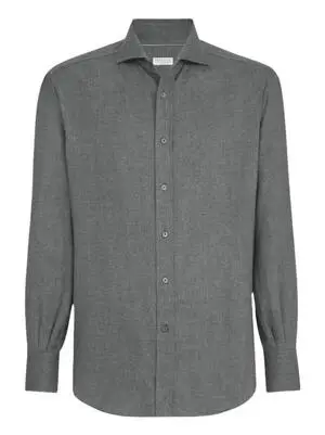 Brunello Cucinelli Long-sleeved Shirt - Grey