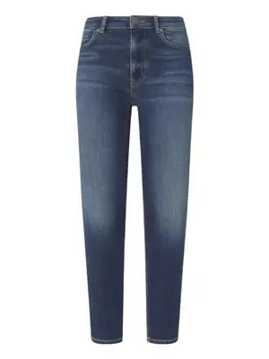 Pinko Belt-loop Jeans In Medium Wash Denim - Blue