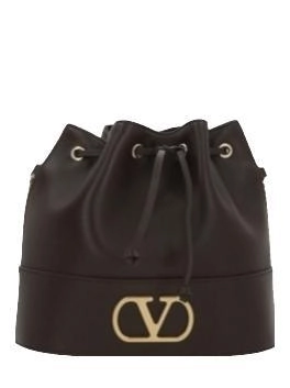 Valentino Garavani Vlogo Signature Mini Bucket Bag - Brown