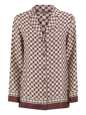Max Mara Max Mara Printed Fluid Shirt No