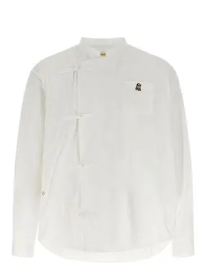 Undercover Pankou Fastened Long Sleeved Shirt - White