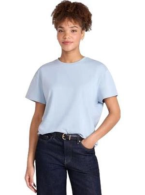 ANIMAL Grace Heavyweight Relaxed Fit Short-sleeved T-shirt - Blue