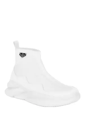Philipp Plein Runner Sock Skywalker - White