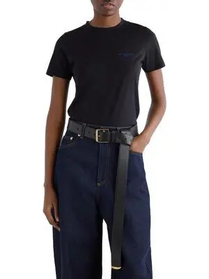 Givenchy Fitted Cotton T-shirt - Black