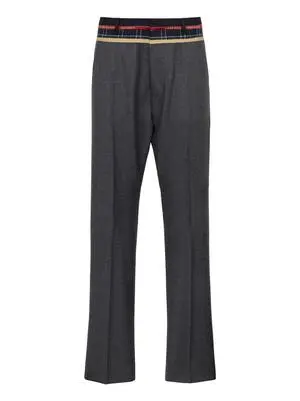 Dsquared2 Hybrid Trousers With Multi-layer Waistband - Grey
