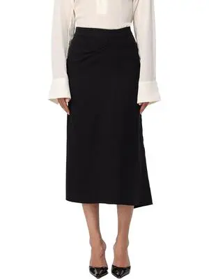 Victoria Beckham Midi Skirt - Grey