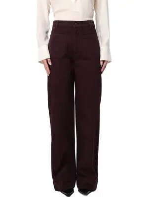 Victoria Beckham Alina High-waisted Straight Leg Jeans - Violet