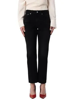 Victoria Beckham Mid-rise Cropped Slim Fit Jeans - Black