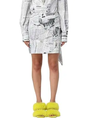MOSCHINO Moschino Couture Printed Mini Skirt