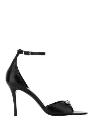 Balenciaga Heeled Sandal - Black