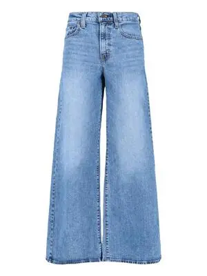 LEVI'S STRAUSS High-rise Wide-leg Stretch Jeans - Blue