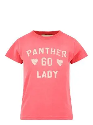 Valentino Garavani Lightweight 100% Cotton T-shirt With Graphic Print - Pink