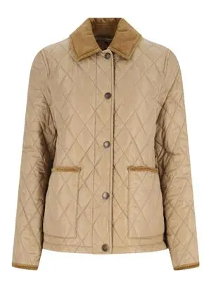 Burberry Quilted Jacket - Cream