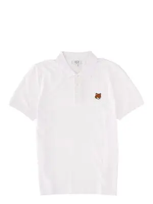 Maison Kitsuné Classic Polo Shirt Fw25 - White