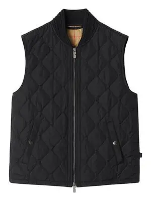 Burberry Quilted Nylon Gilet - Black