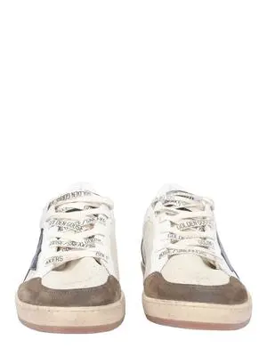 GOLDEN GOOSE Ball Star Leather Sneakers - Multicolour