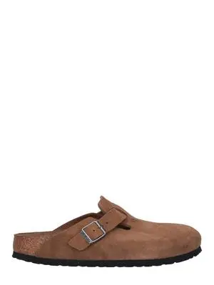BIRKENSTOCK Classic Comfort Leather Sandals - Brown