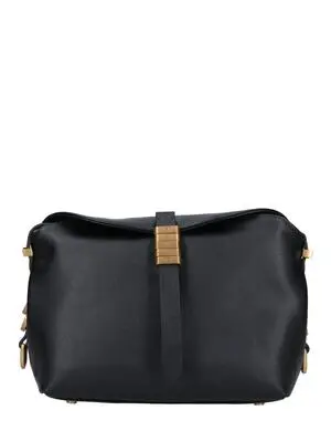Pinko Quilted Leather Crossbody Bag With Chain Strap - Black