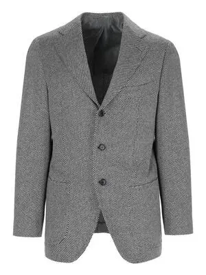 Cesare Attolini 100% Cashmere Jacket - Black