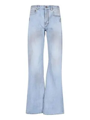 Balenciaga Flared Jeans - Blue