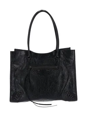 BALENCIAGA BALENCIAGA Sleek Lamb Leather Mini Shoulder Bag