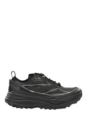 HOKA® Synthetic & Textile Athletic Sneakers - Black