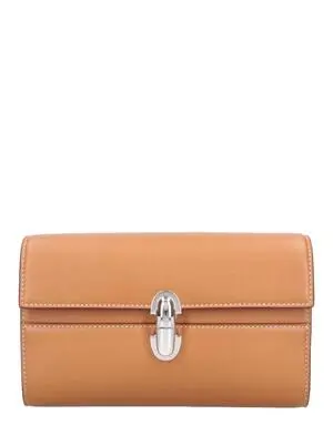 Savette Leather Clutch Bag - Brown