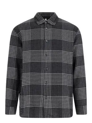 SUNFLOWER Cotton-cashmere Shirt - Grey