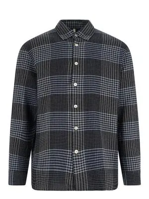 SUNFLOWER Cotton-cashmere Shirt - Blue