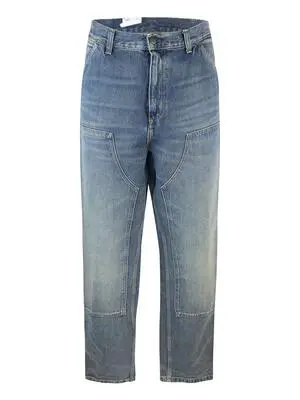 Carhartt Work In Progress Wide-leg Carpenter Jeans - Blue
