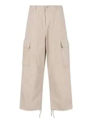 Carhartt Work In Progress 100% Cotton Cargo Trousers - Beige