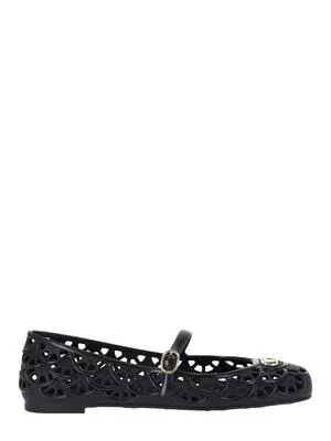 Valentino Garavani Mary Jane Flat Shoes - Black