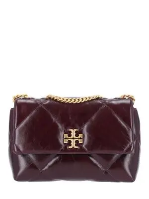 Tory Burch Quilted Leather Tote Bag With Chain Strap - Red