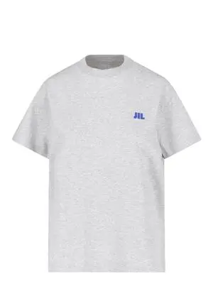 JIL SANDER Crewneck T-shirt - Grey