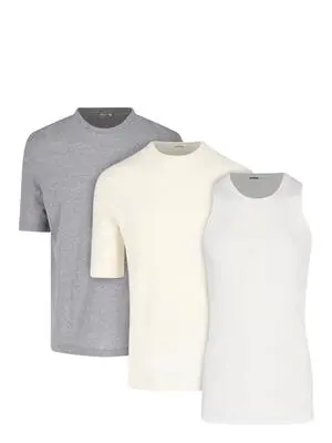 JIL SANDER 100% Cotton T-shirt - Multicolour
